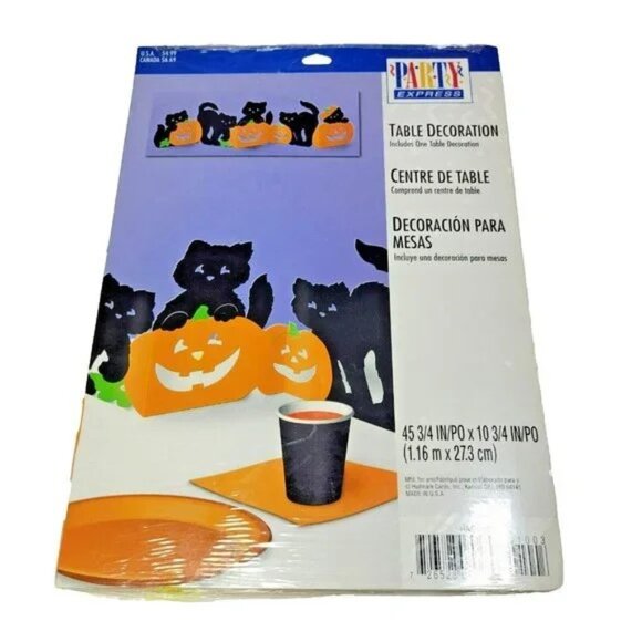Hallmark | Holiday | Vintage Nwt Nos 46x1 Hallmark Halloween Cat ...